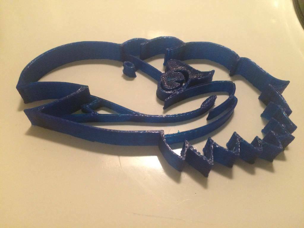 🍪 Kansas Jayhawk Cookie Cutter・Free 3D File for ・Cults