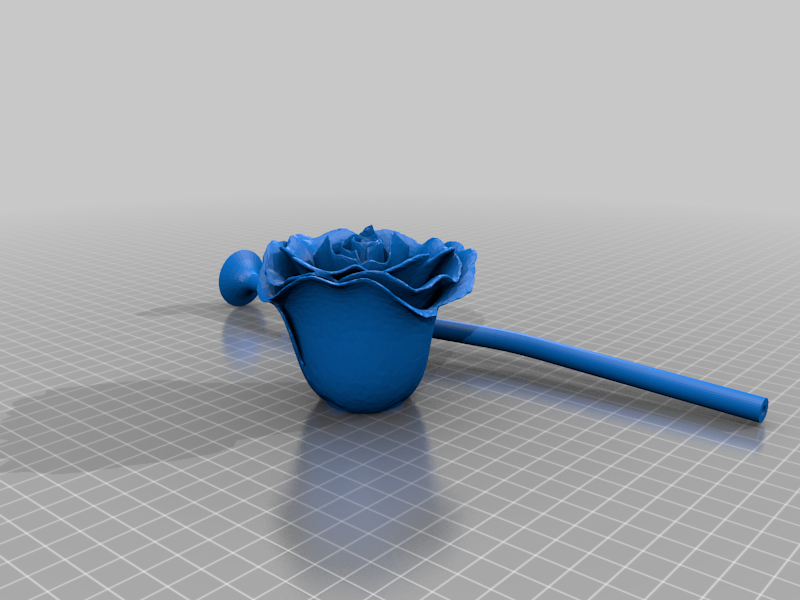 Free 3D file Rose with Hollow stem and Room for LED lights 🌹 ・3D ...