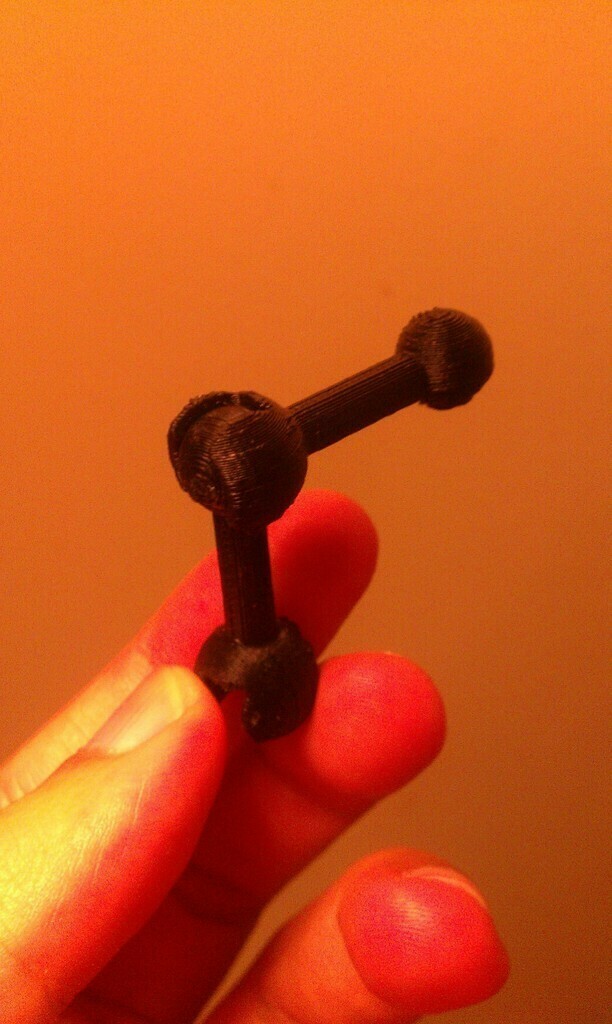 👽 Ball Joint Test・Free 3D File for ・Cults