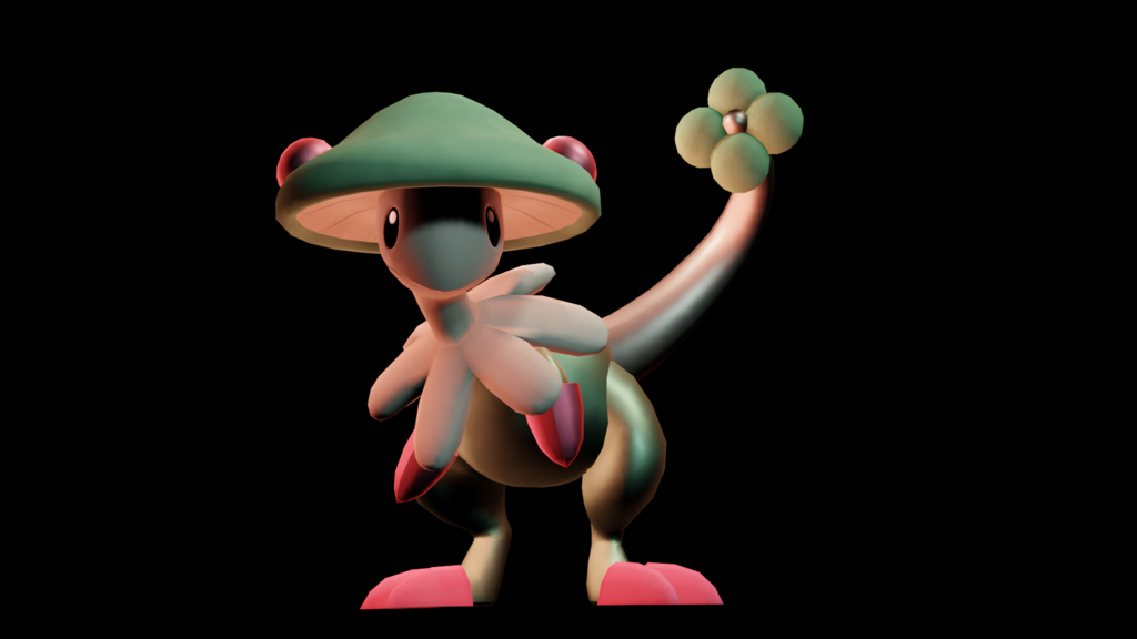 🧞‍♂️ Breloom・Free 3D File for ・Cults
