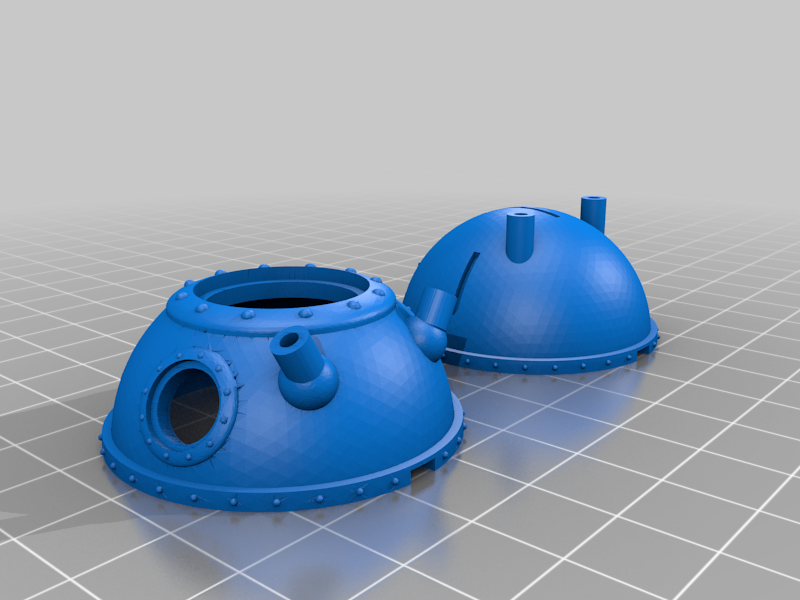 Free 3D file Mini Submarine with 3mm LED light 🧞‍♂️・3D printing model ...