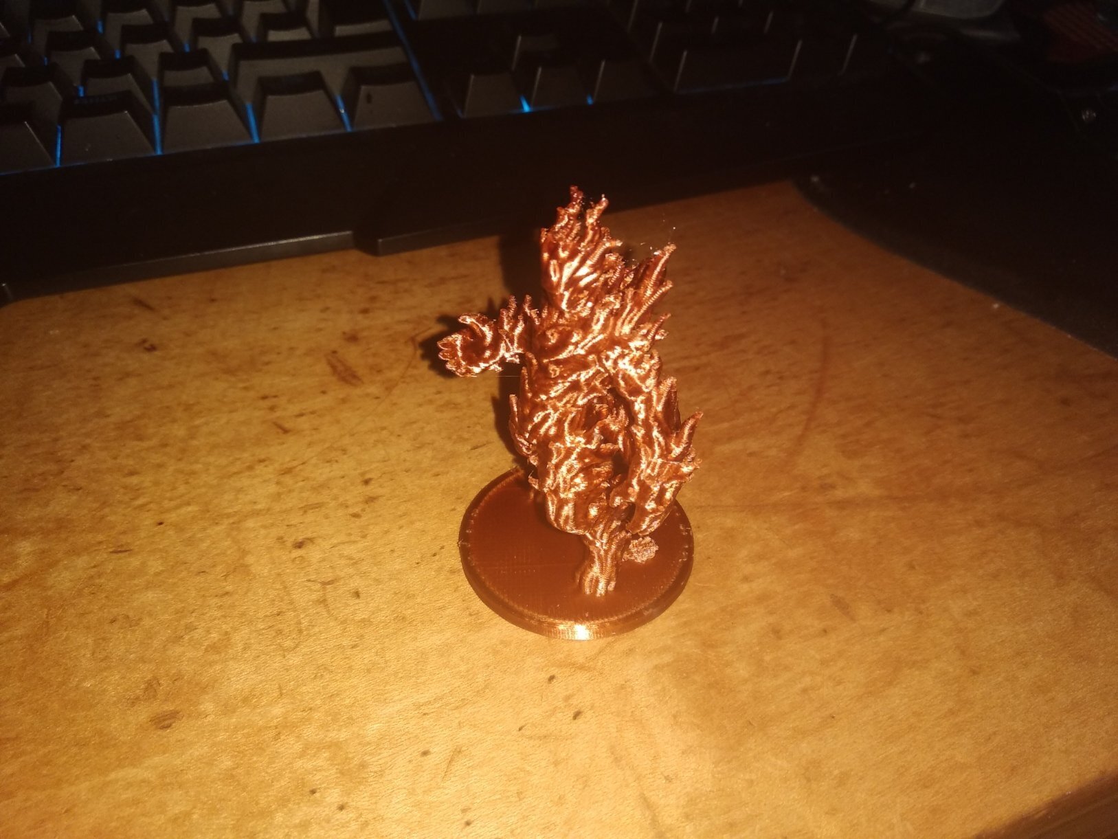 3D printed Fire Elemental・Cults