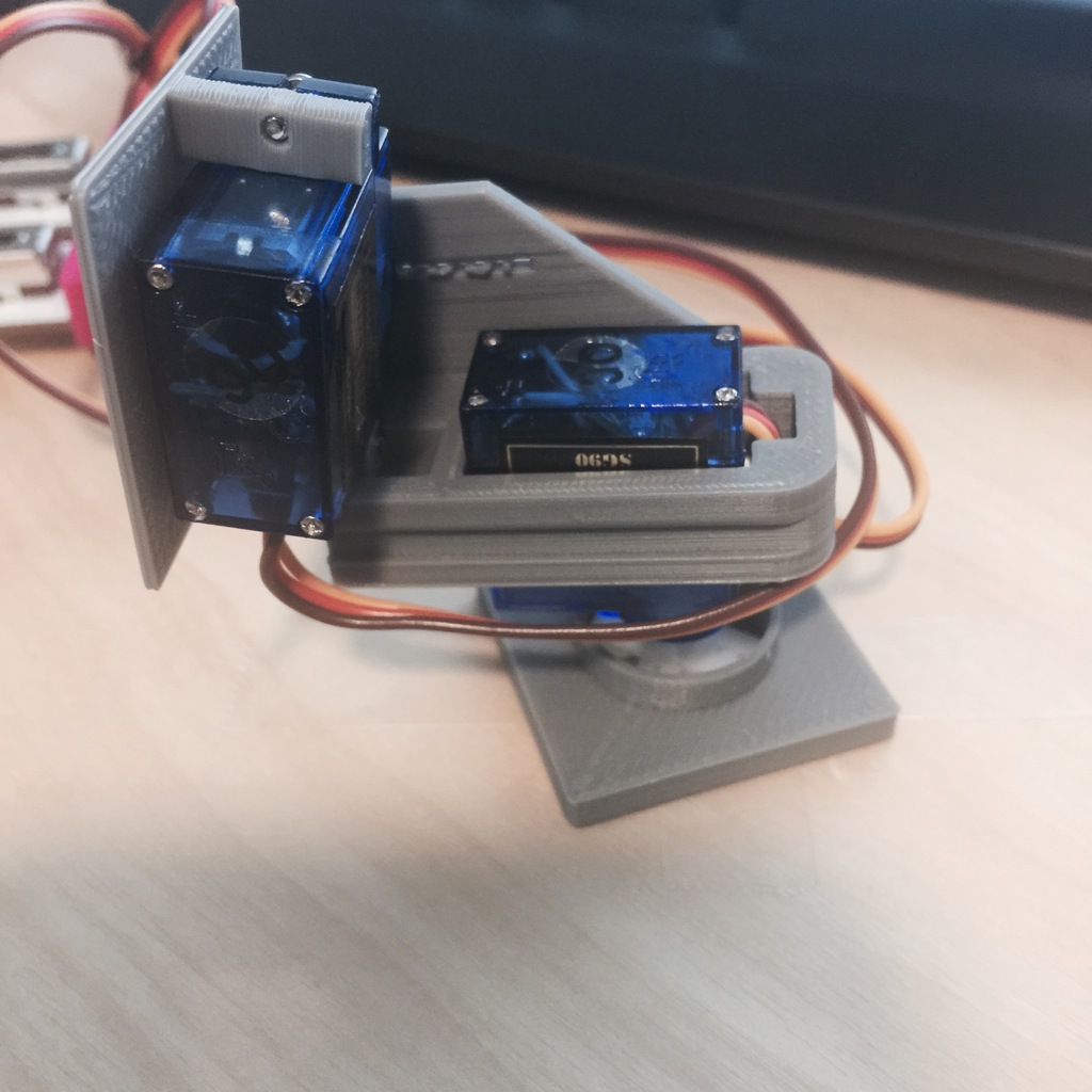 👽 pan tilt for tower pro 9g servo SG90・Free 3D File for ・Cults