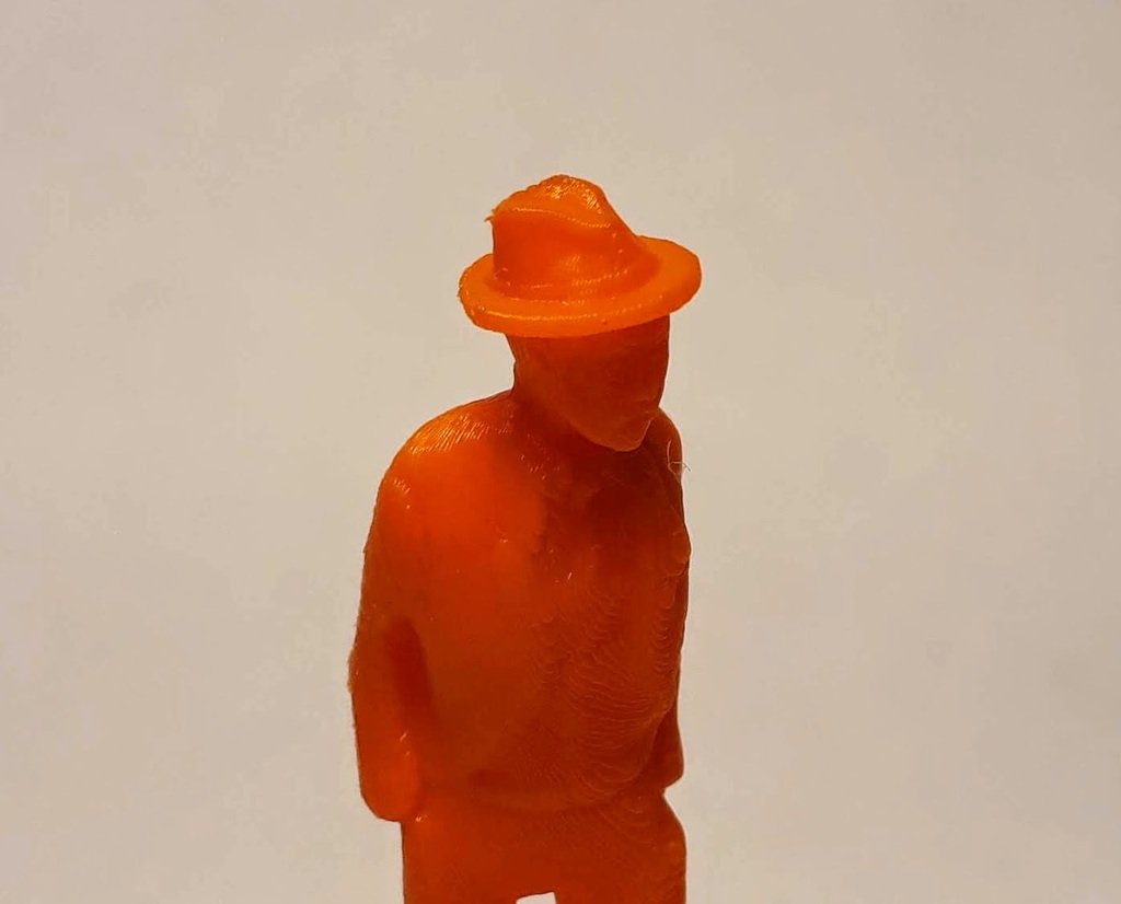 🎩 Miniature Fedora Hat with Printable Rim (28mm/32mm scale)・Free 3D ...