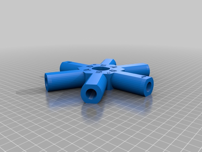 Free 3D file Geodesic Dome 8V connectors for 1" PVC pipes 💭 ・Object to ...