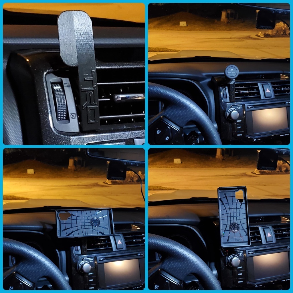 📞 4Runner - Cell Phone Mount (5th Gen)・Free 3D File for ・Cults
