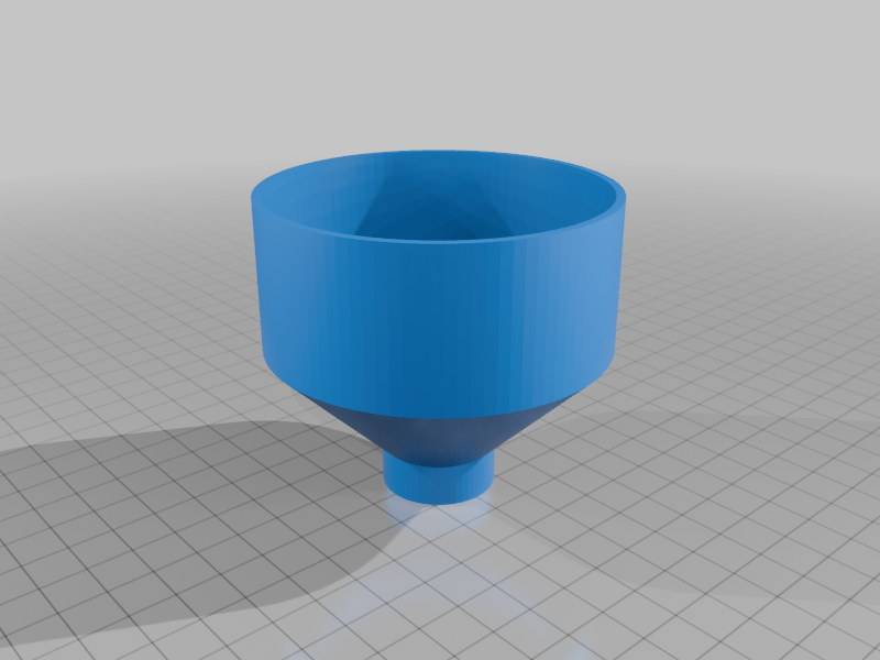 🍾 Funnel for resin bottle・Free 3D File for ・Cults