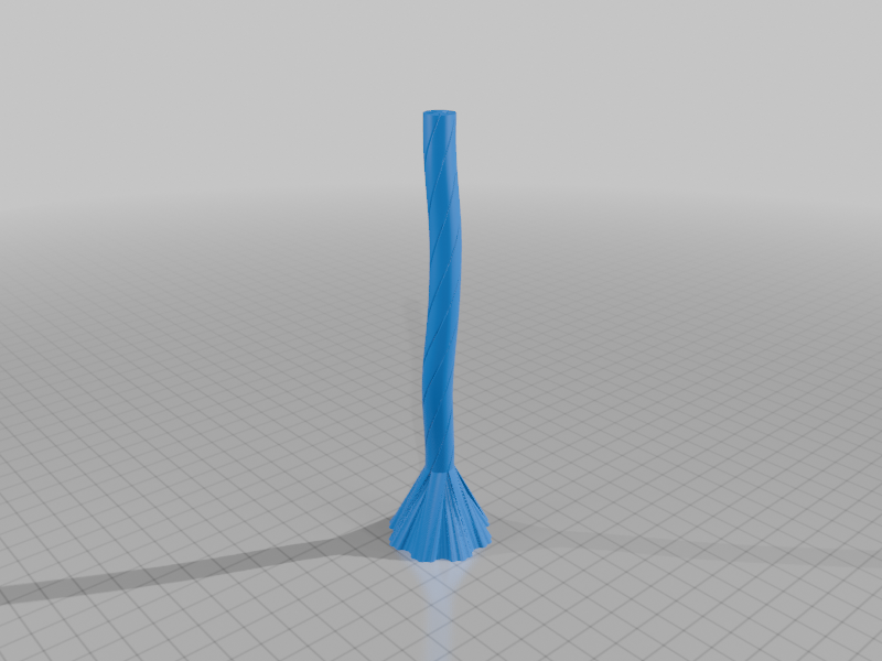 🟪 Spiral Koch square curve flowers・Free 3D File for ・Cults