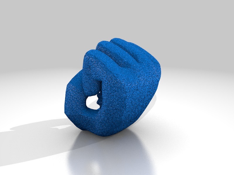 Free 3D file Gonzo fist 🤜 ・Model to download and 3D print・Cults