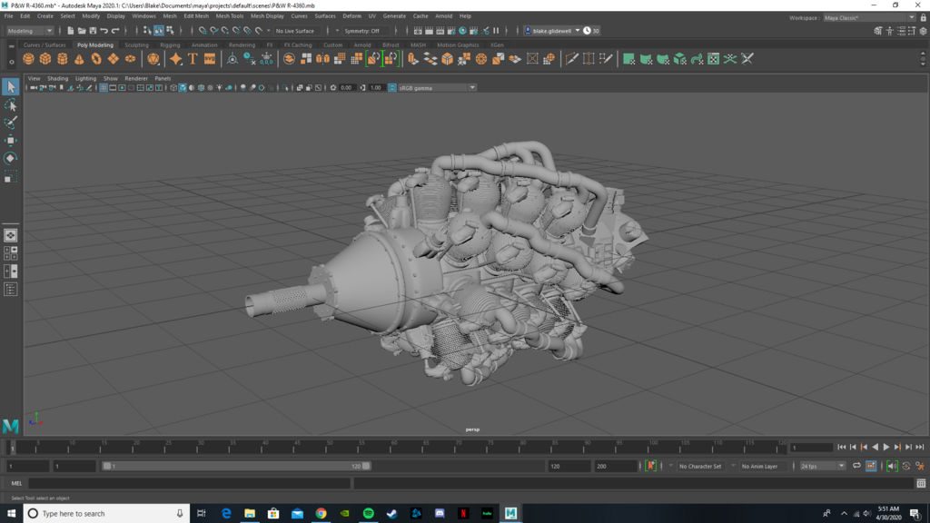 ️ Pratt & Whitney R-4360 Wasp Major・Free 3D File for ・Cults