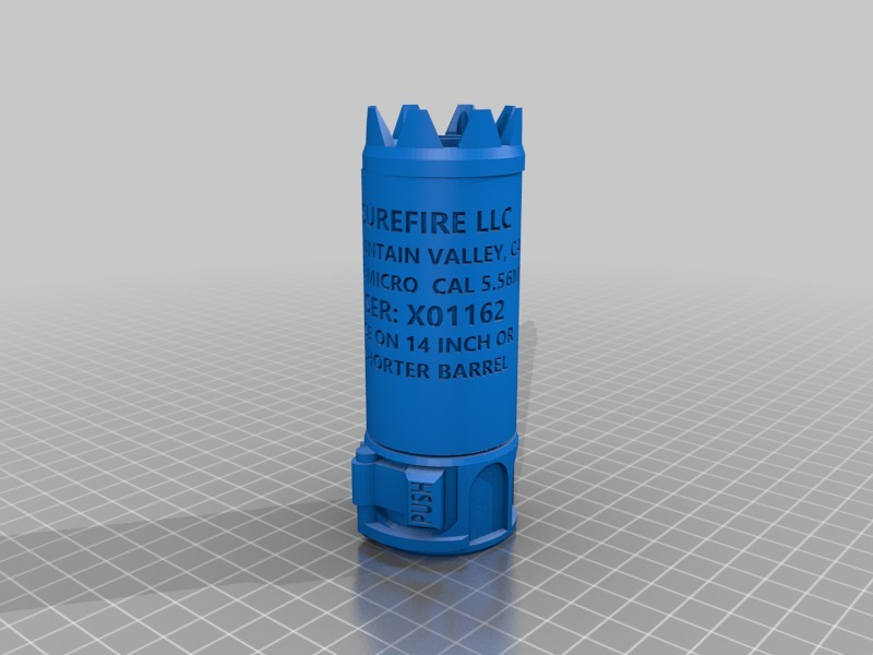 🔫 Airsoft Surefire Barrel Extensions・Free 3D File for ・Cults