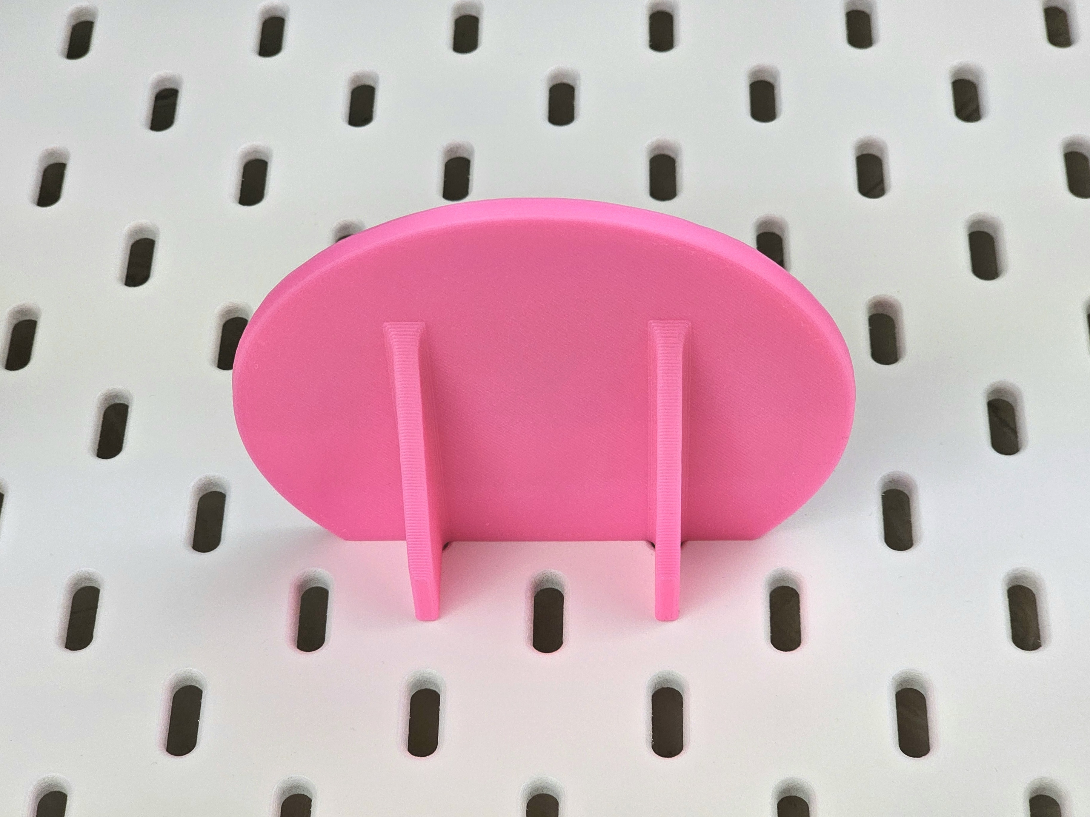 Fichier STL Tablette ronde pour Ikea Skadis/Uppspel Pegboards 100mm ...