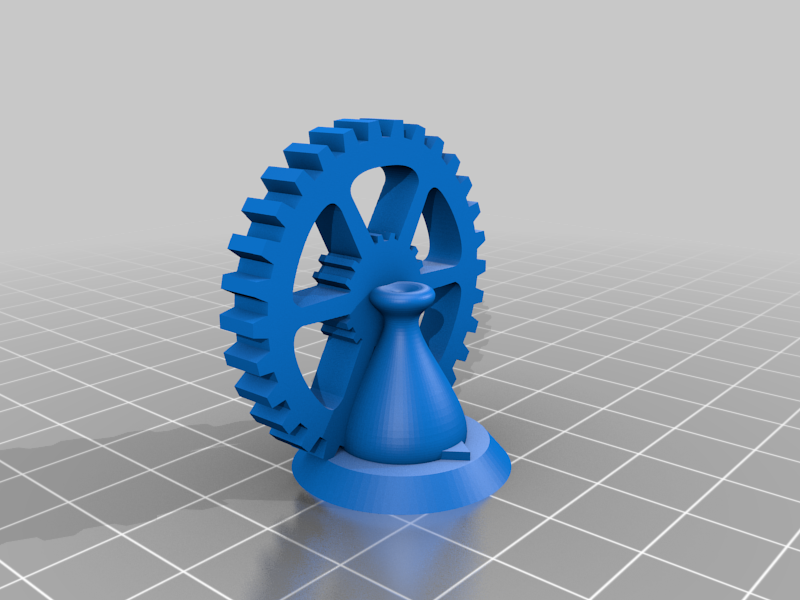 Free 3D file TTRPG Artificer Icon 🎲 ・3D printable design to download・Cults