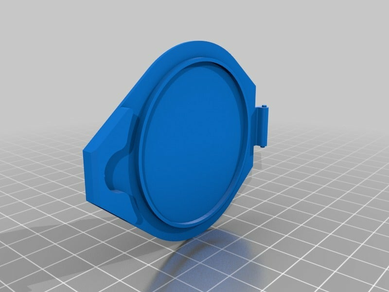 Free STL file Flip Lens Cap 🧢・3D printer design to download・Cults