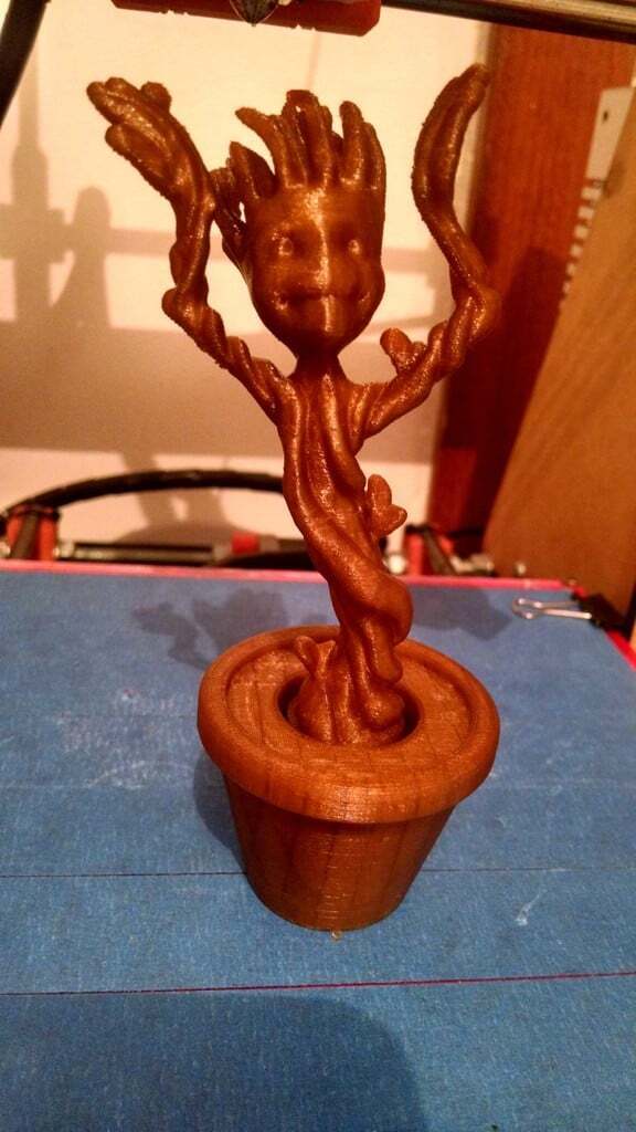 3D printable Dancing Groot・Cults