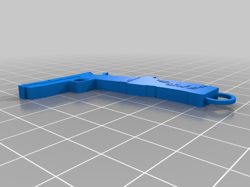 🗝️ HPA Hi-Capa Keychain・ 3D File for ・Cults