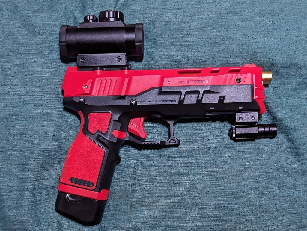 👽 ZWQ S200s Viper Picatinny Adapter・Free 3D File for ・Cults