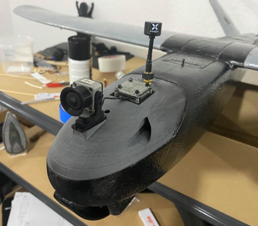 🚁 Mini Talon Camopy with for caddx vista DJI・Free 3D File for ・Cults
