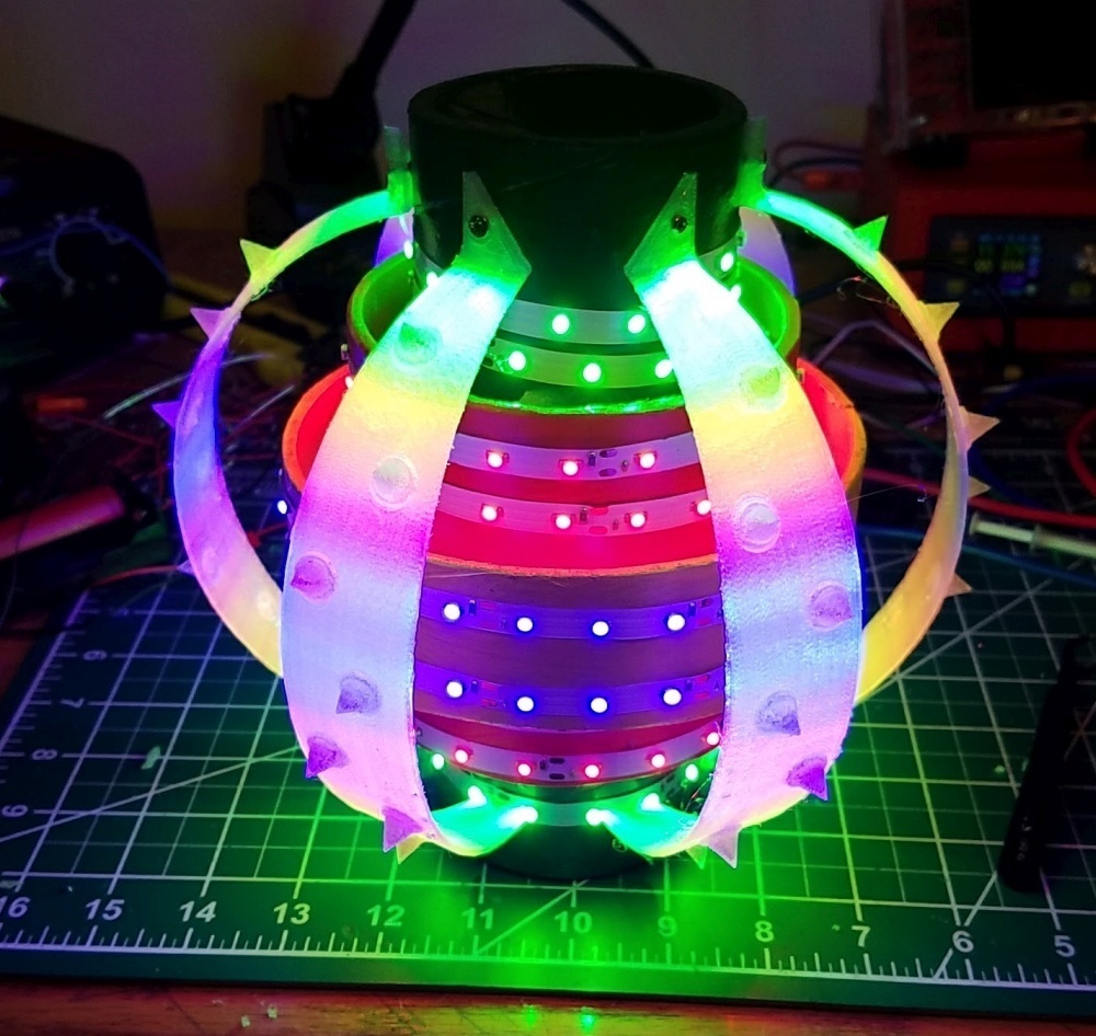 Free 3D file Jellyfish Lantern with Cardboard Tubes 🎐・3D print object ...