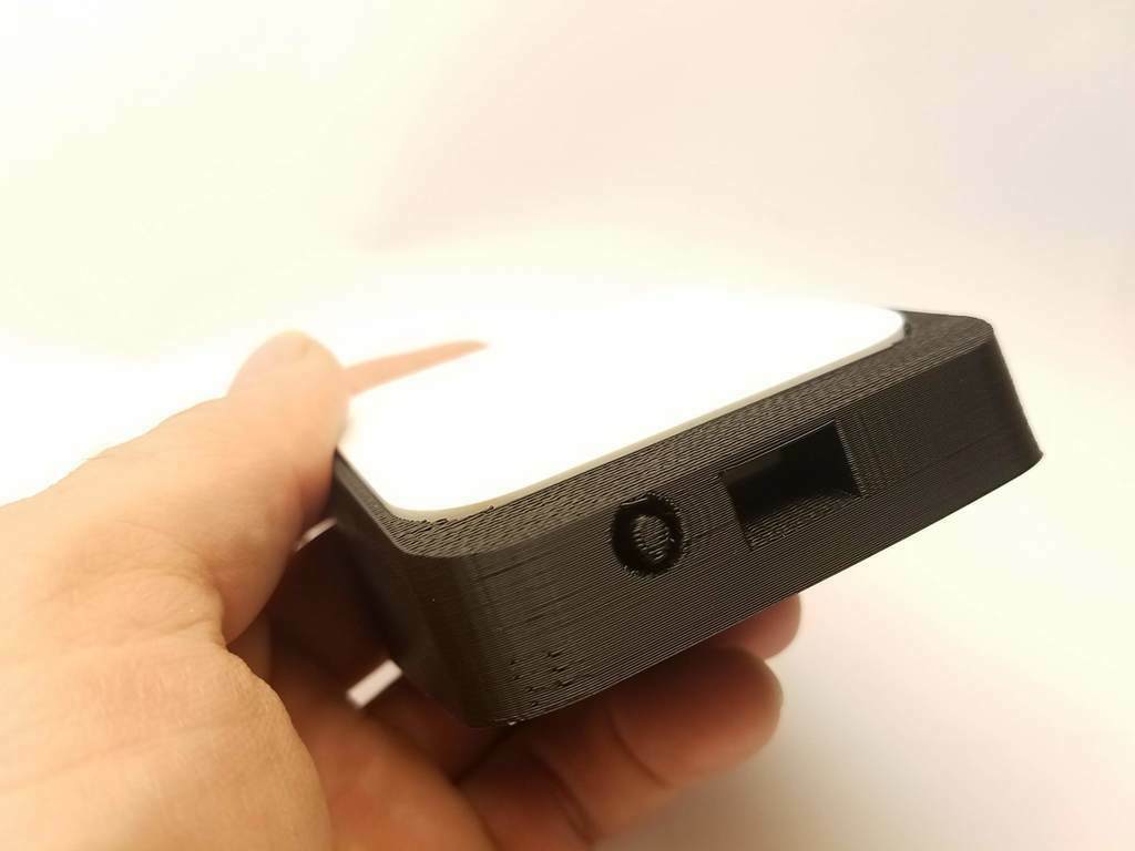 🟪 Square Chip and Contactless Reader Dock with Button・Free 3D File for ...