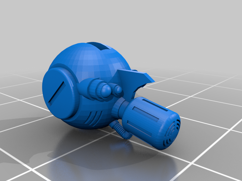 Free 3D file Beaky Armiger Knight Head 40K 🎨 ・3D printing idea to ...
