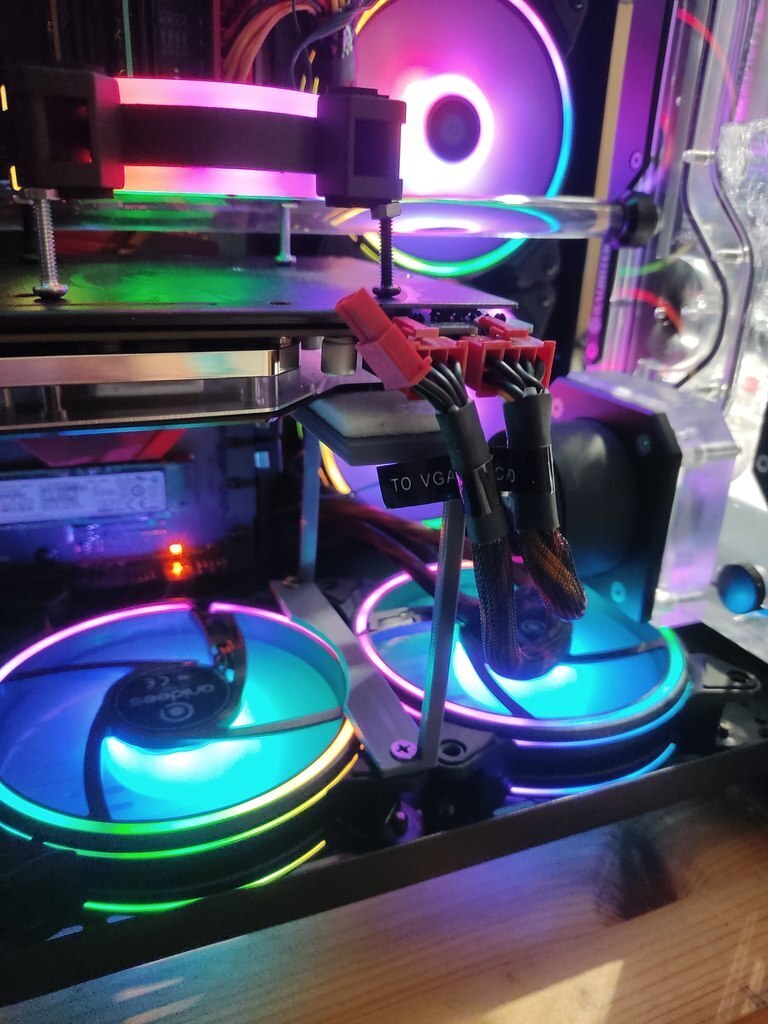 🖥️ GPU Support for 120mm Fan・Free 3D File for ・Cults