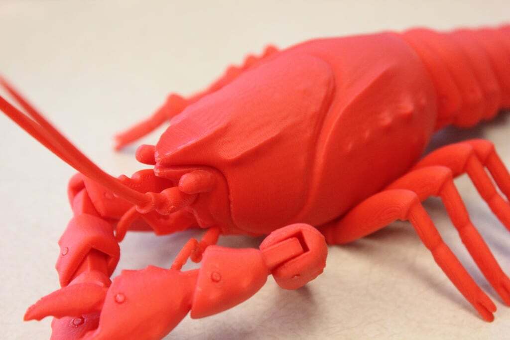 3D printable Articulated Crayfish・Cults