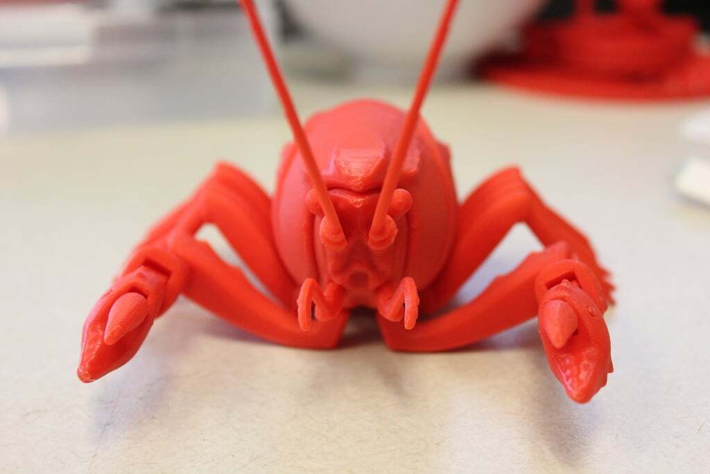 3D printable Articulated Crayfish・Cults