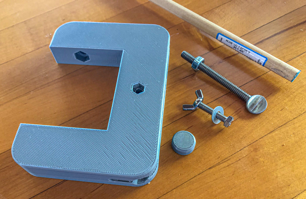 Free 3D file RodClamp 🏢 ・Template to download and 3D print・Cults