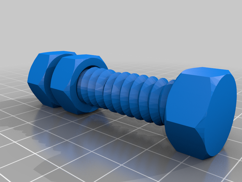Free 3D file Nut & bolt Fidget Toy 🔩 ・Design to download and 3D print・Cults
