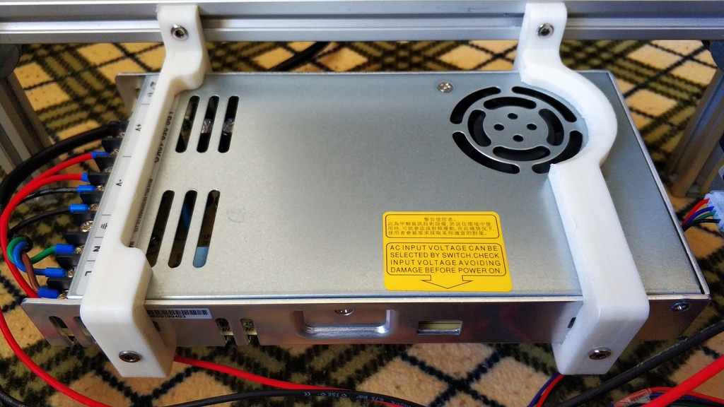 Free 3D file Meanwell LRS-350-12 PSU Mounting 🔧 ・3D print design to ...