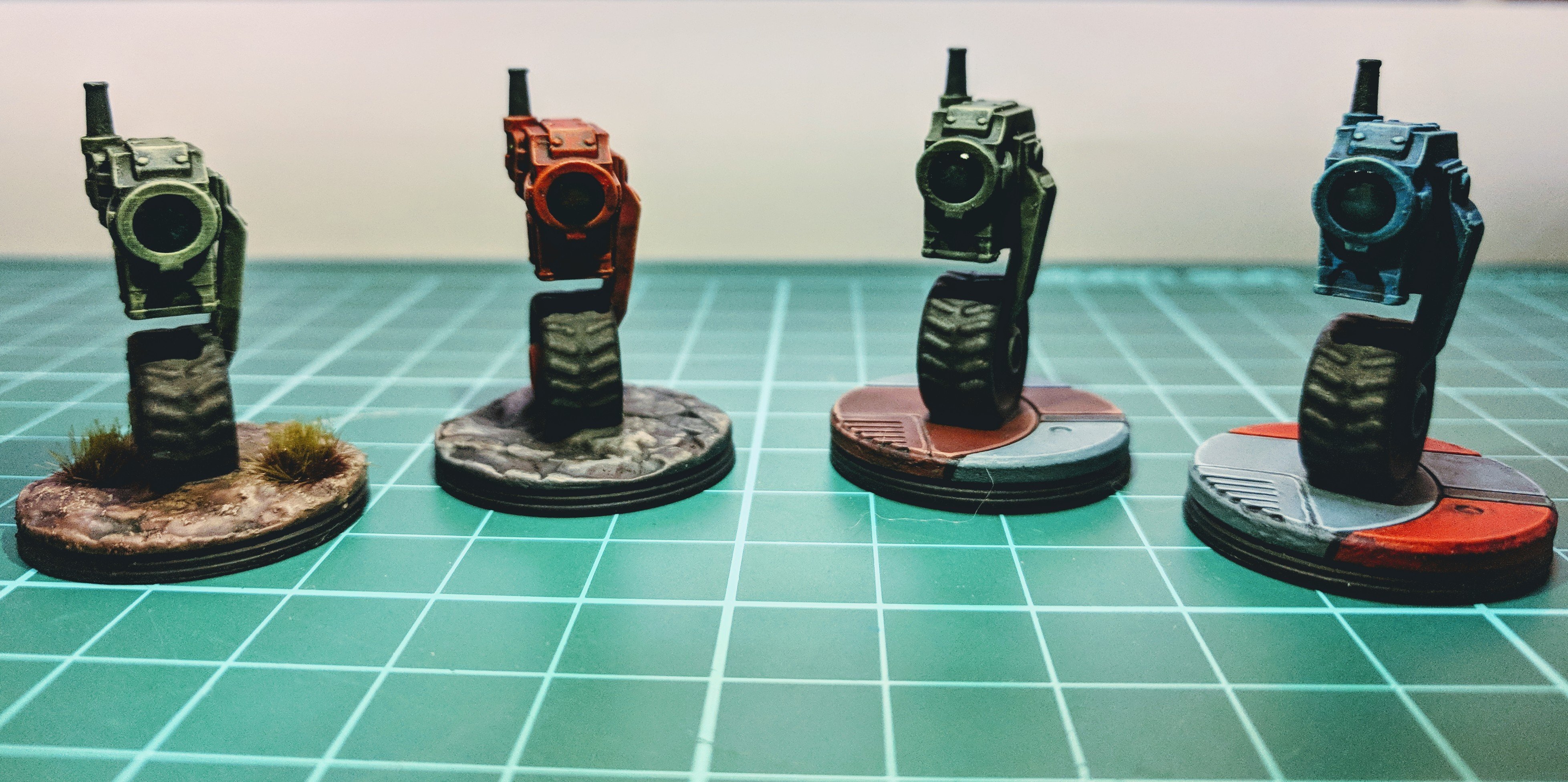 3D print EC-025 Recon Bot - 28-32mm gaming・Cults