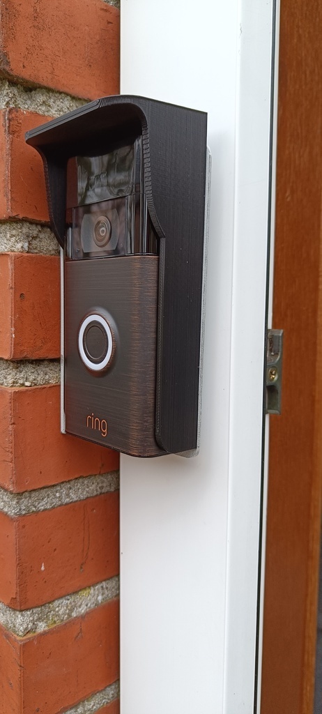 Archivo 3D gratis timbre ring protección contra la lluvia de 2ª ...