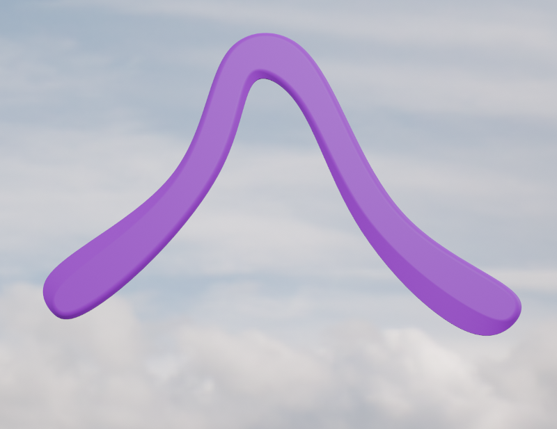 Free 3D file Reverse Hook Boomerang ⏪ ・3D printable design to download ...