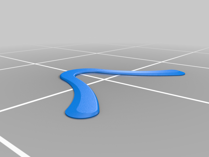 Archivo STL gratis Boomerang de ocho arcos 🪃 ・Modelo de impresión 3D ...