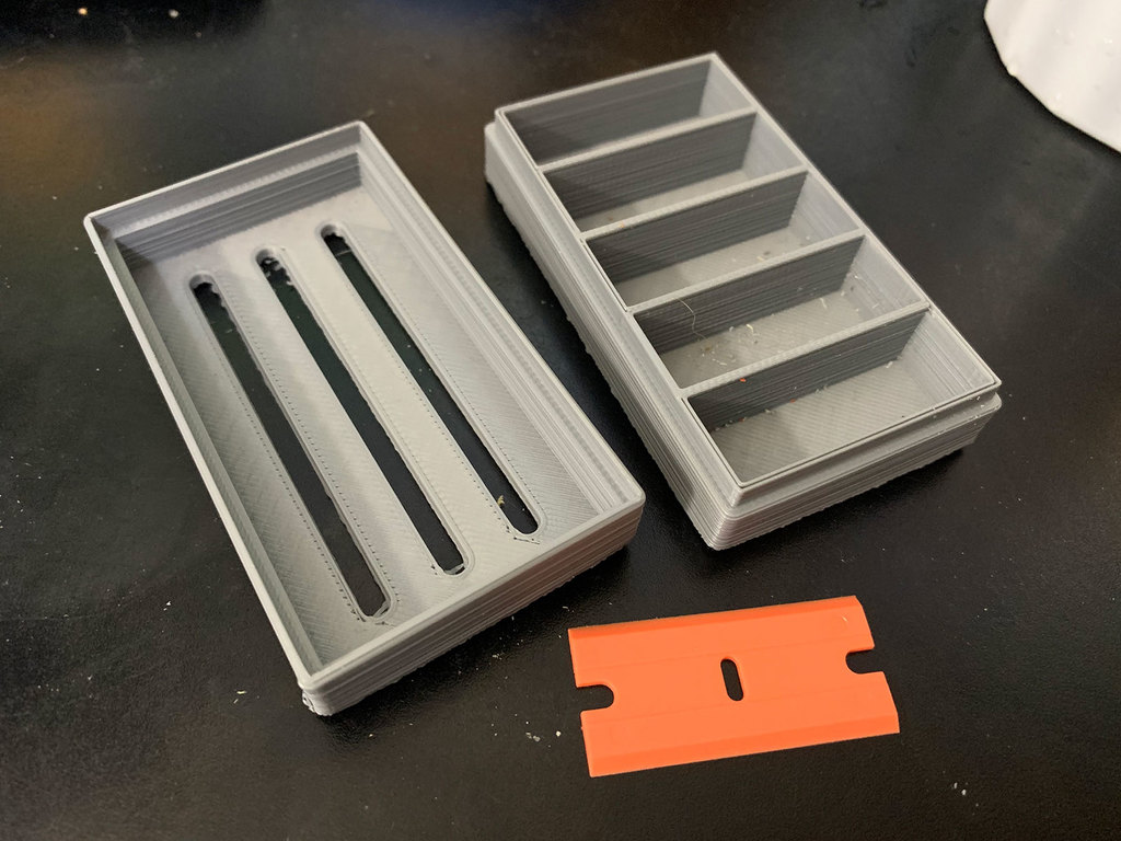 Free 3D file Plastic Razor Blade Storage 🪒 ・3D printable design to ...