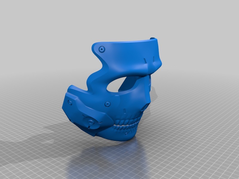 🎮 Death Stranding Die-Hardman Mask・Free 3D File for ・Cults