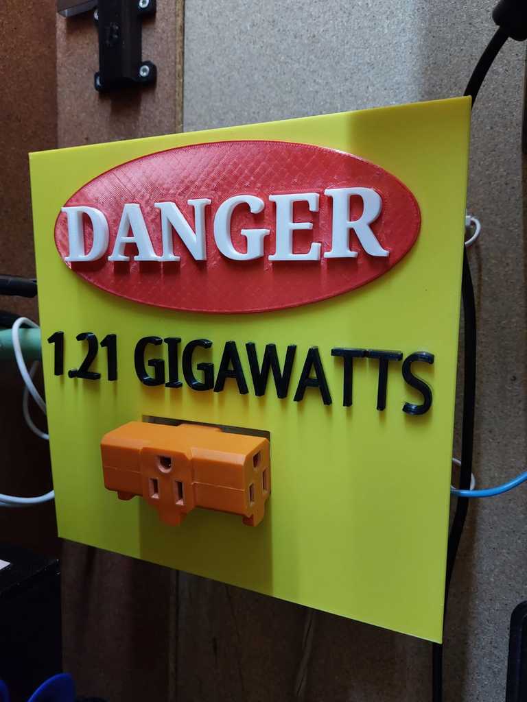 Archivo 3D gratis 1,21 GIGAWATTS 🔙 ・Modelo para descargar y imprimir en ...