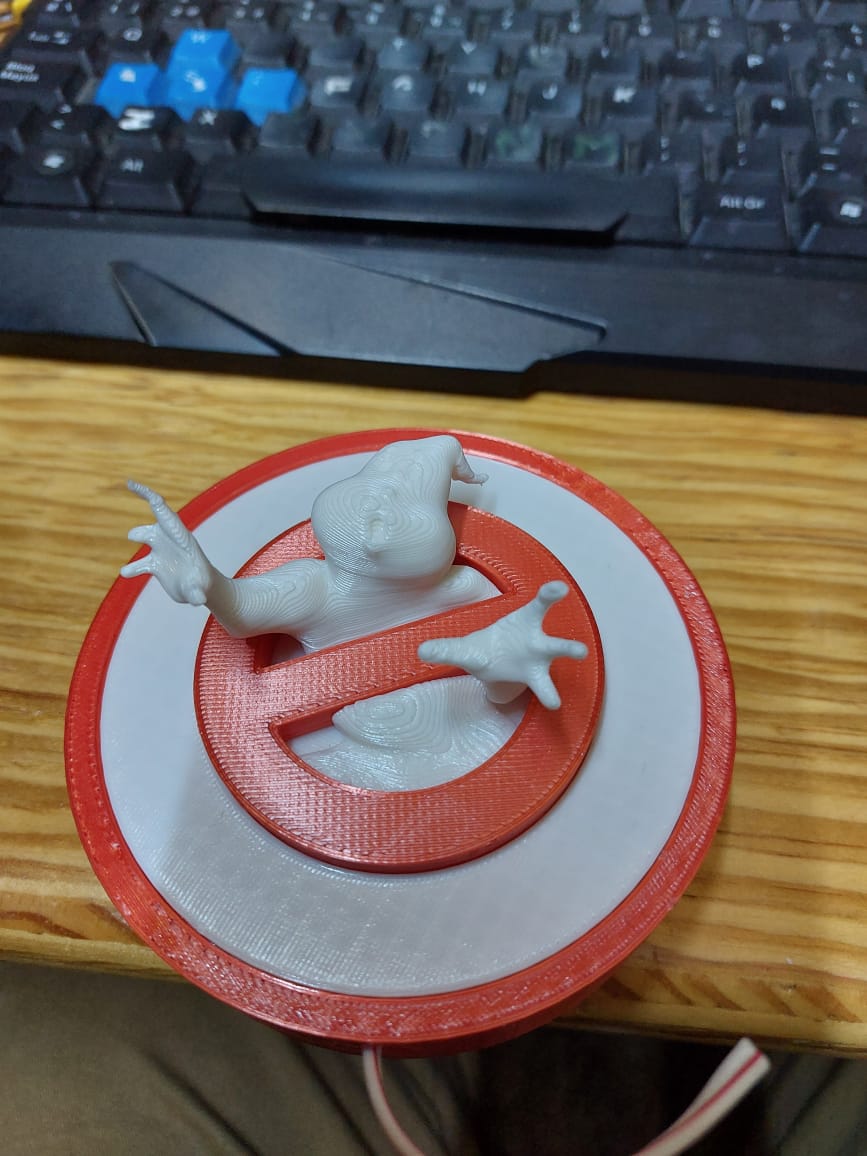 3D printable Ghostbusters Logo V2 - 2 colors・Cults