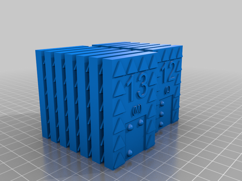 🎲 Rummikub for blind and colourblind・Free 3D File for ・Cults