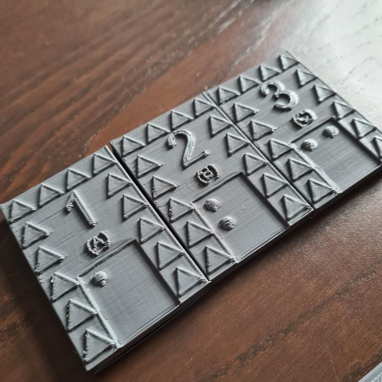 🎲 Rummikub for blind and colourblind・Free 3D File for ・Cults