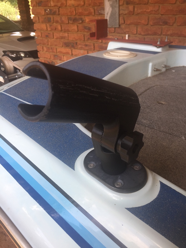 🎣 Fishing rod holder・Free 3D File for ・Cults