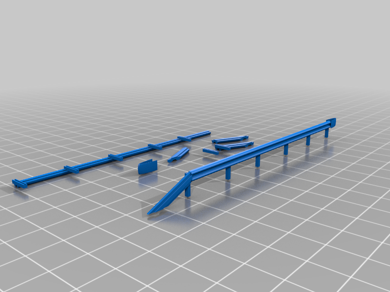 Free 3D file Leitplanke guardrail 🧞‍♂️ ・3D print model to download・Cults