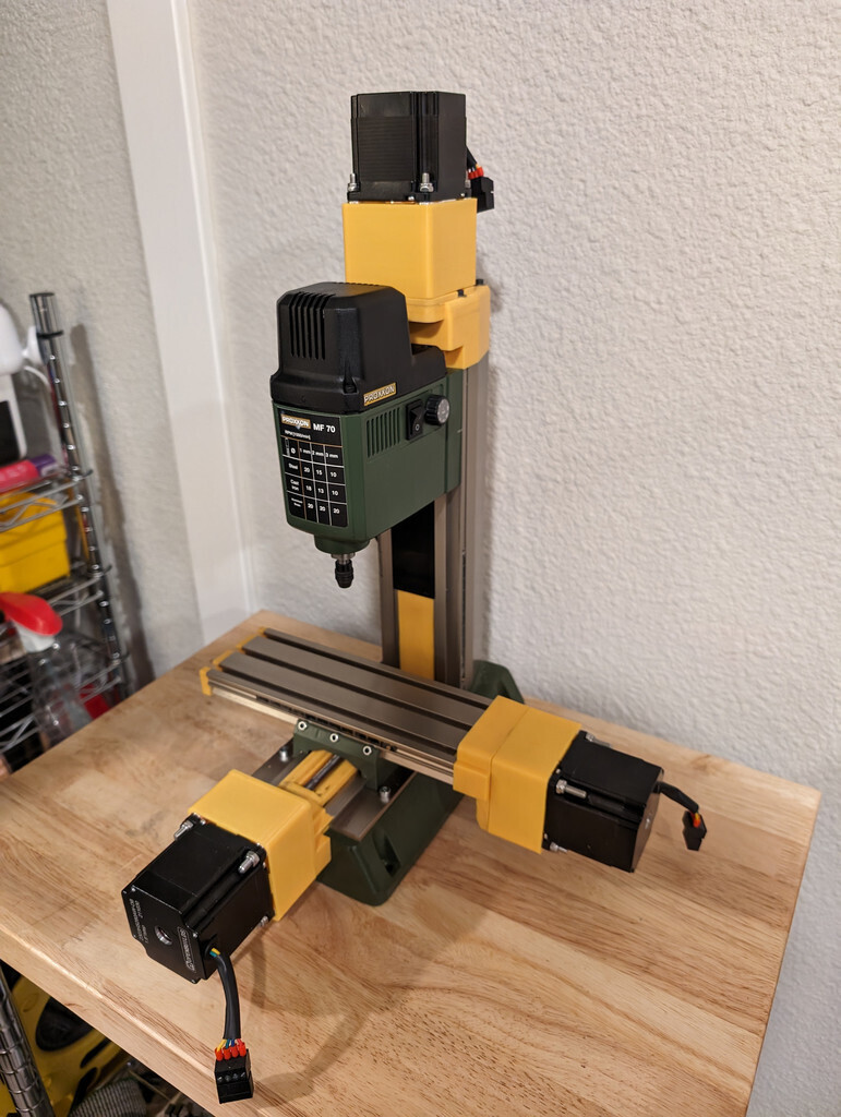 Archivo 3D gratis Conversión "Big Yellow" Proxxon MF70 🧞‍♂️ ・Modelo para descargar y imprimir en ...