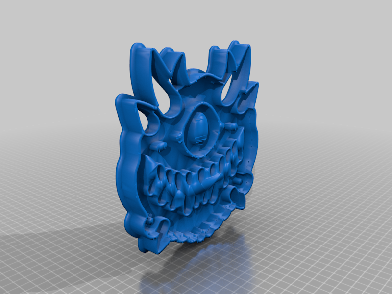 Free 3d File Cacodemon Cookie Cutter 🍪・template To Download And 3d