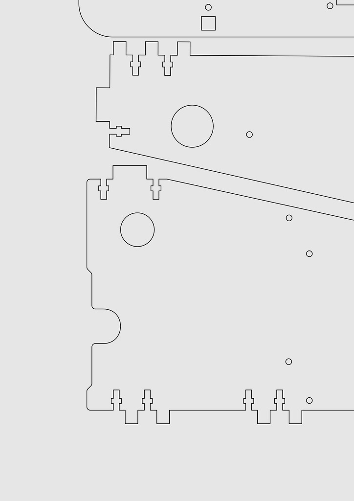🖼️ Anet A8 Frame Acrylic MDF Laser/CNC cut・Free 3D File for ・Cults
