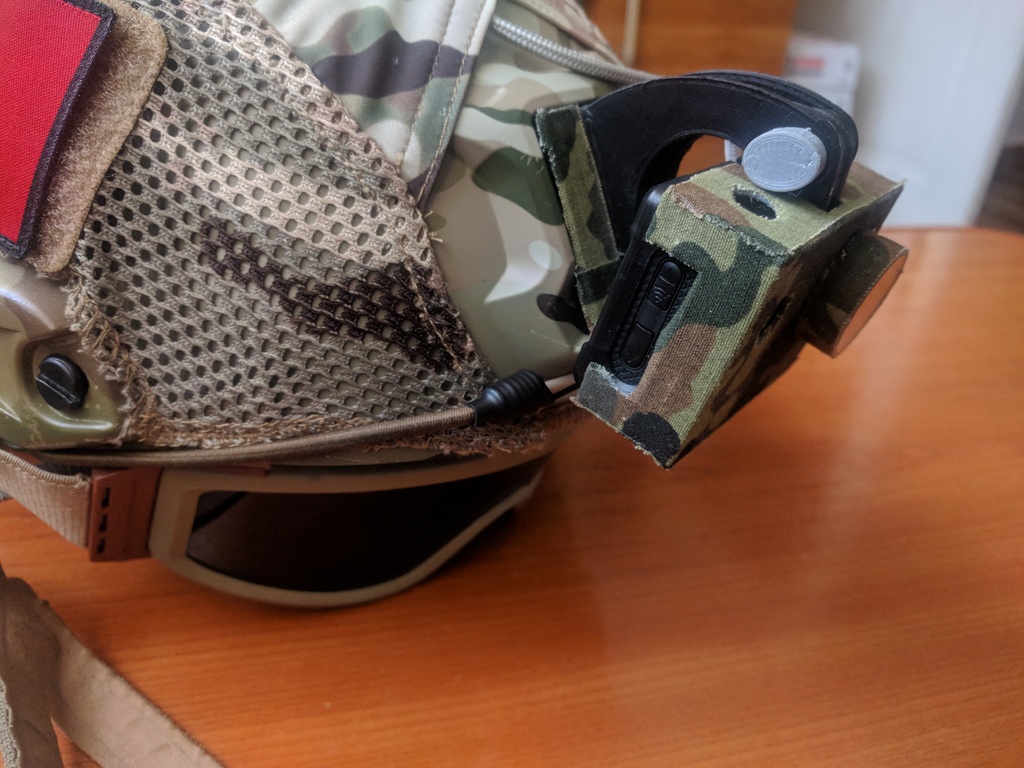 Free 3D file GoPro Mount for airsoft helmet 🔫 ・Object to download and ...