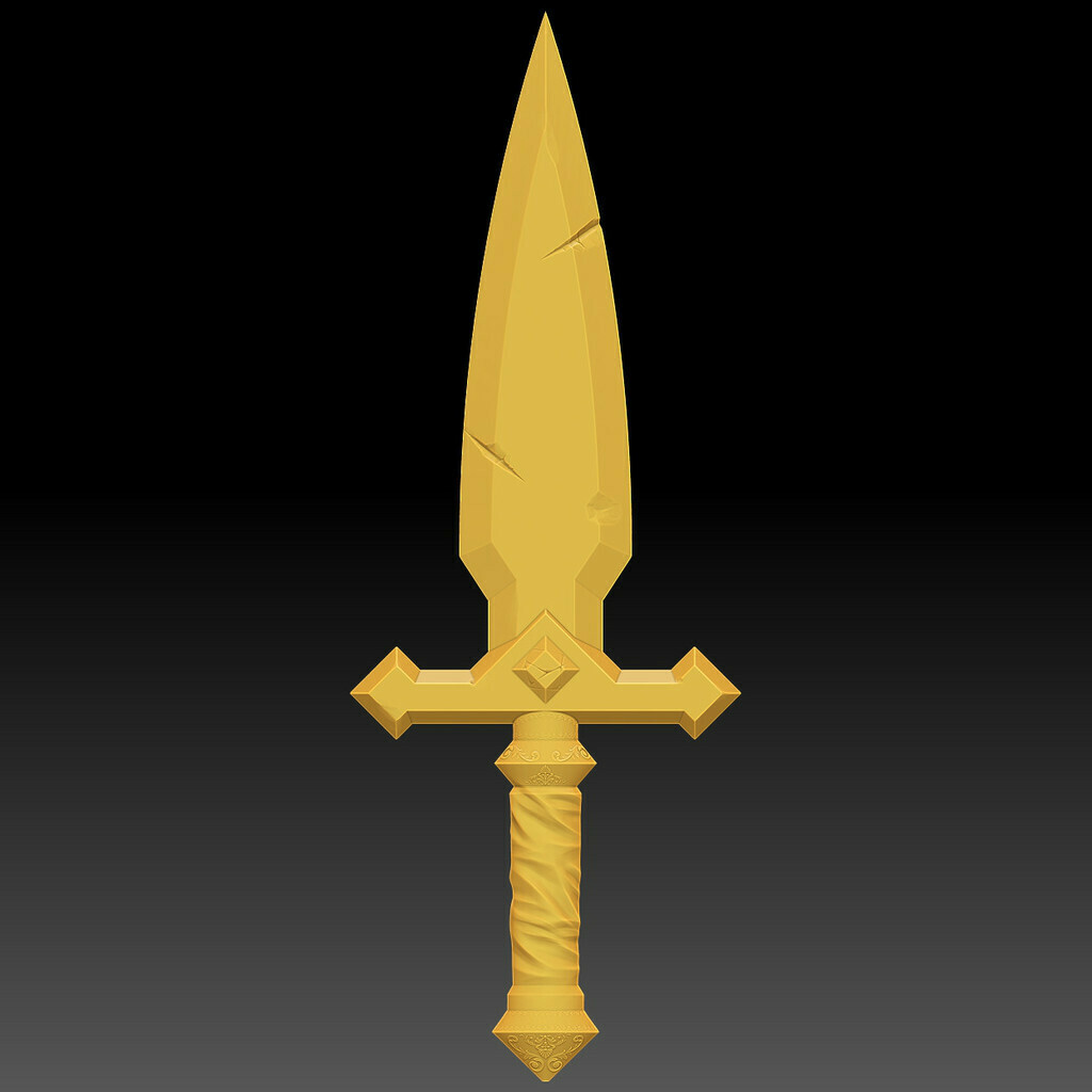 Free 3D file Ceremonial_Dagger_07012023 🗡️ ・3D printing design to ...