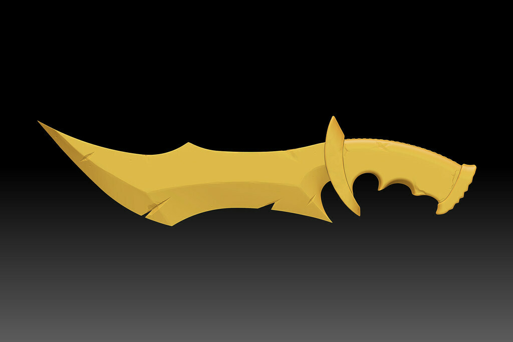 Free 3D file Dagger_02012023 🗡️ ・Model to download and 3D print・Cults
