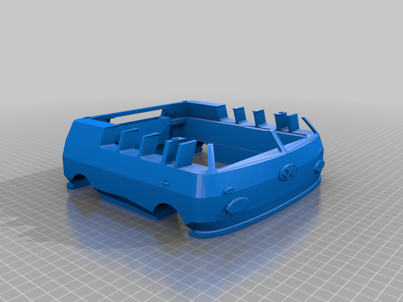Free STL file Volkswagen Bus XXL aperitif 🚗・Model to download and 3D ...